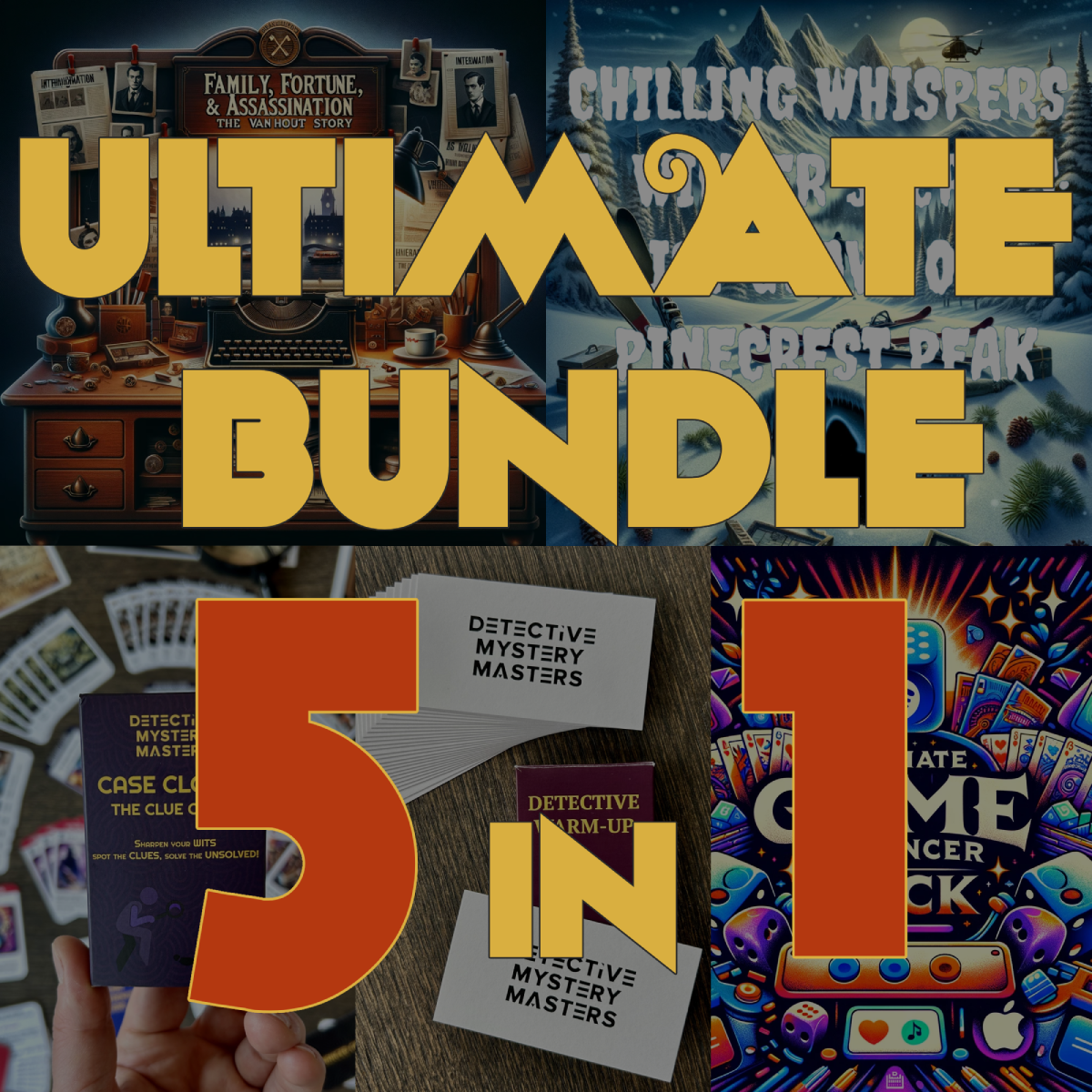 The Master Detective Collection: Ultimate Bundle 5 in 1 – Detective ...
