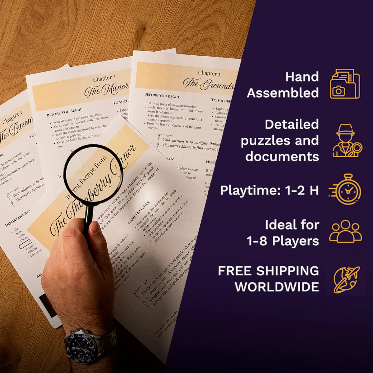 Complete Thornberry Manor Escape – 12 Puzzles & Epic Adventure ...