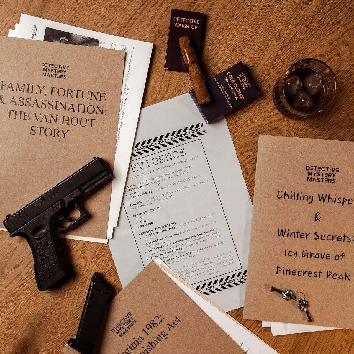 5‑Game Detective Bundle – Detective Mystery Masters