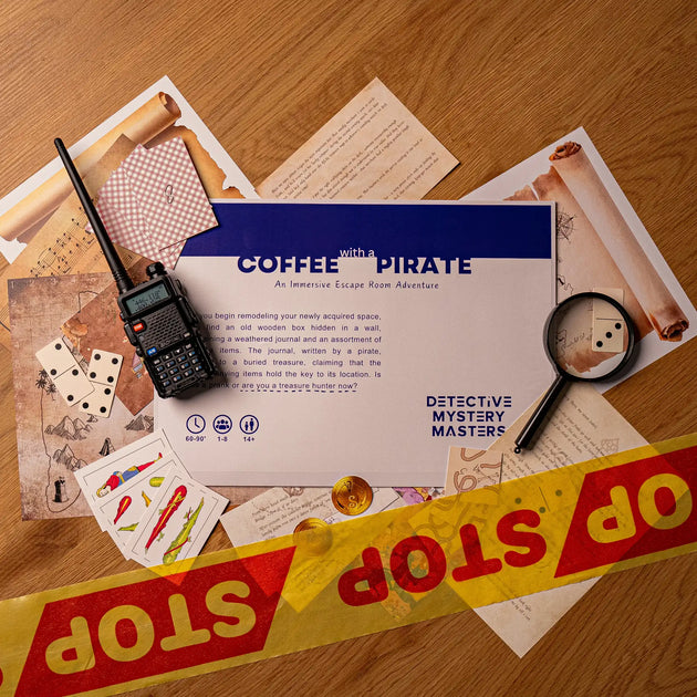 Escape Rooms – Immersive At-Home Adventure Games – Detective Mystery ...