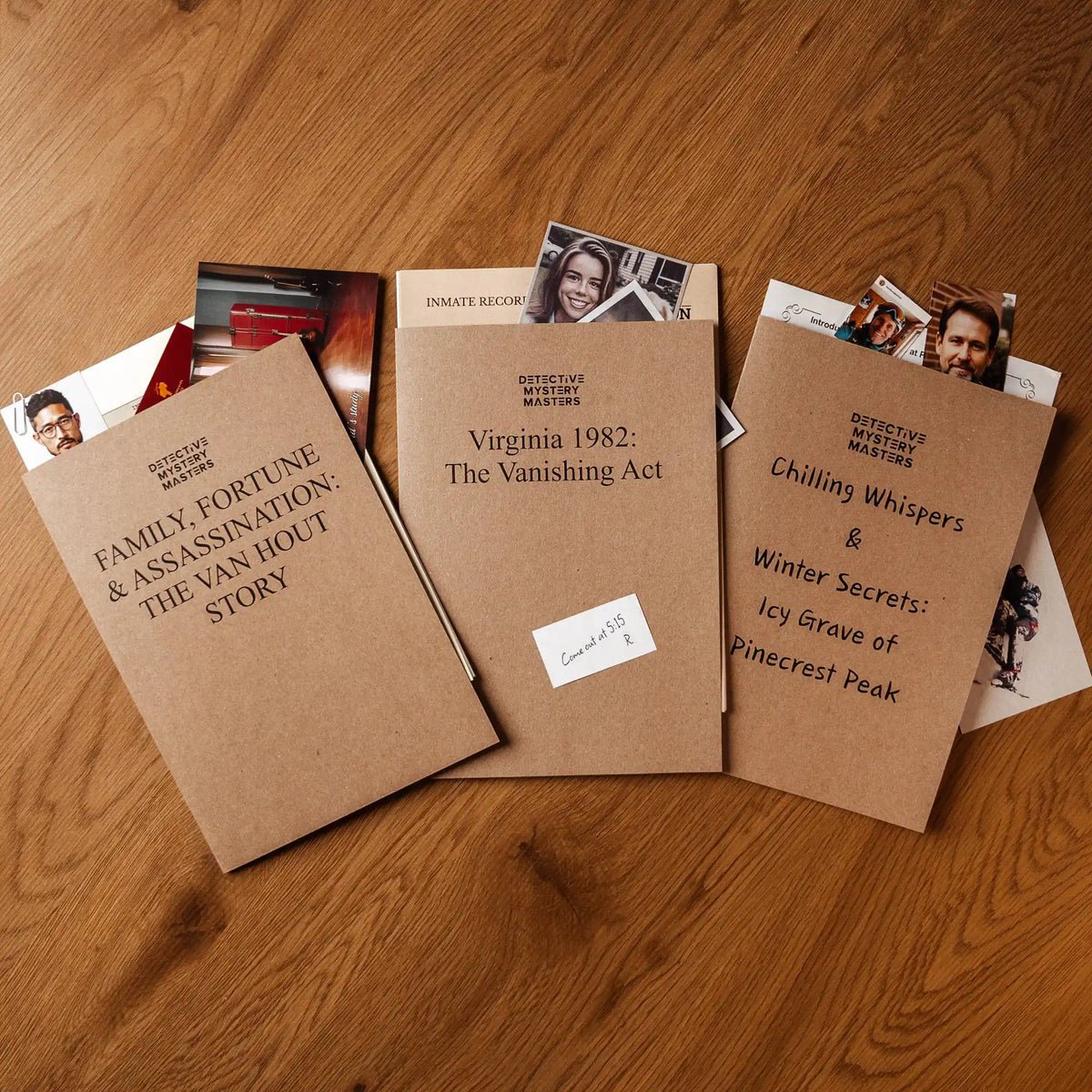 3‑Case Detective Bundle – Detective Mystery Masters