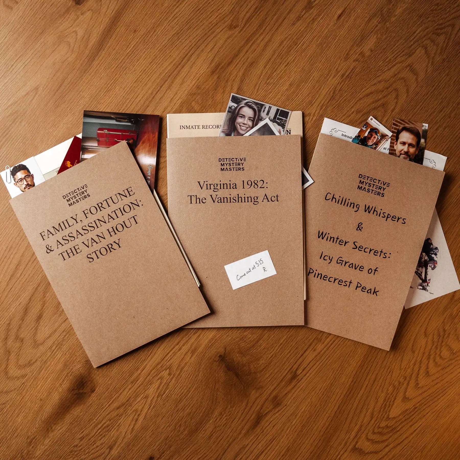 3‑Case Detective Bundle – Detective Mystery Masters