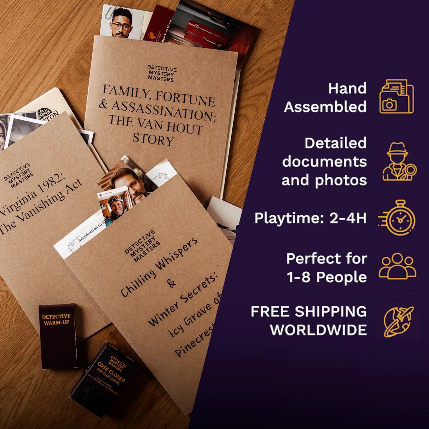 5‑Game Detective Bundle – Detective Mystery Masters