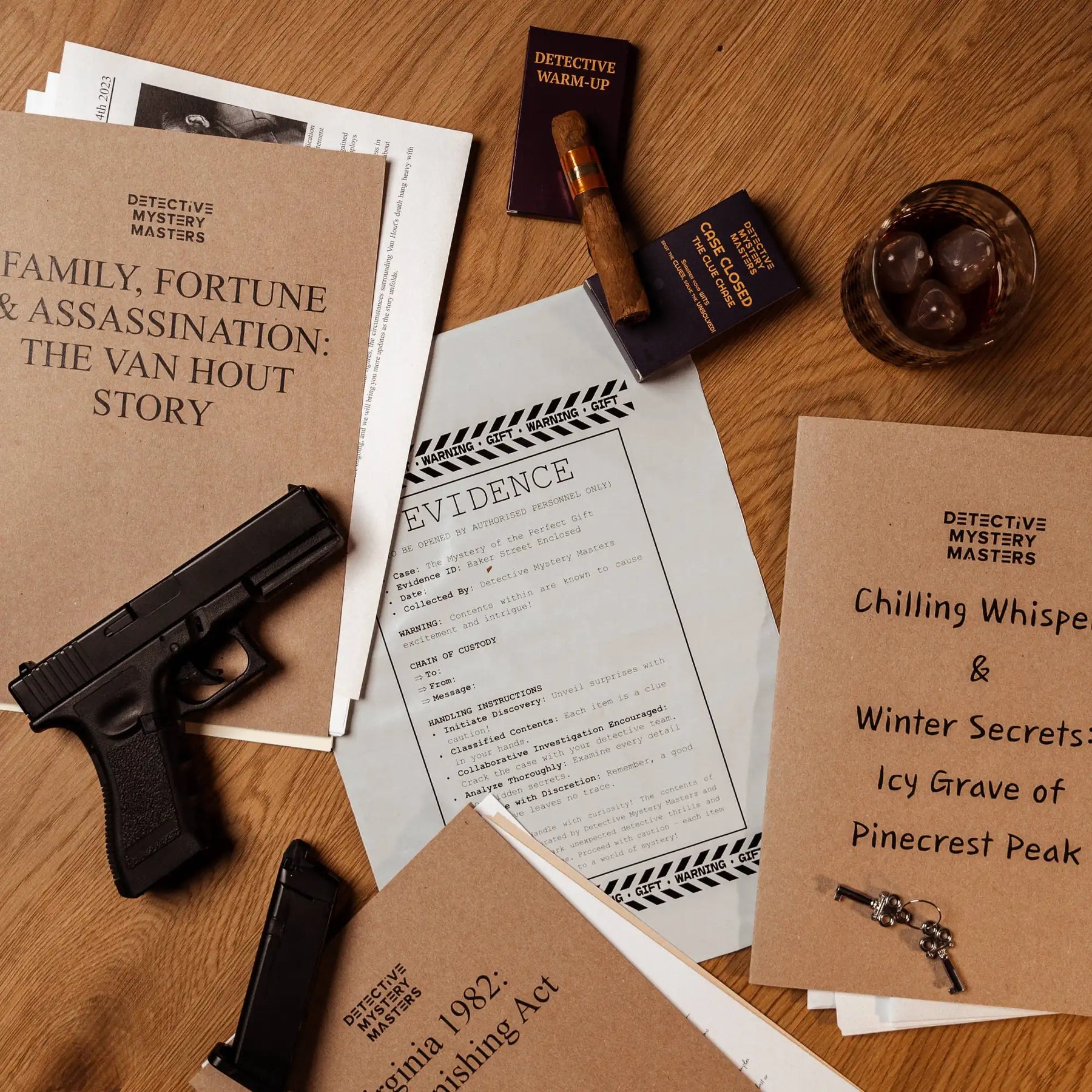 5‑Game Detective Bundle – Detective Mystery Masters