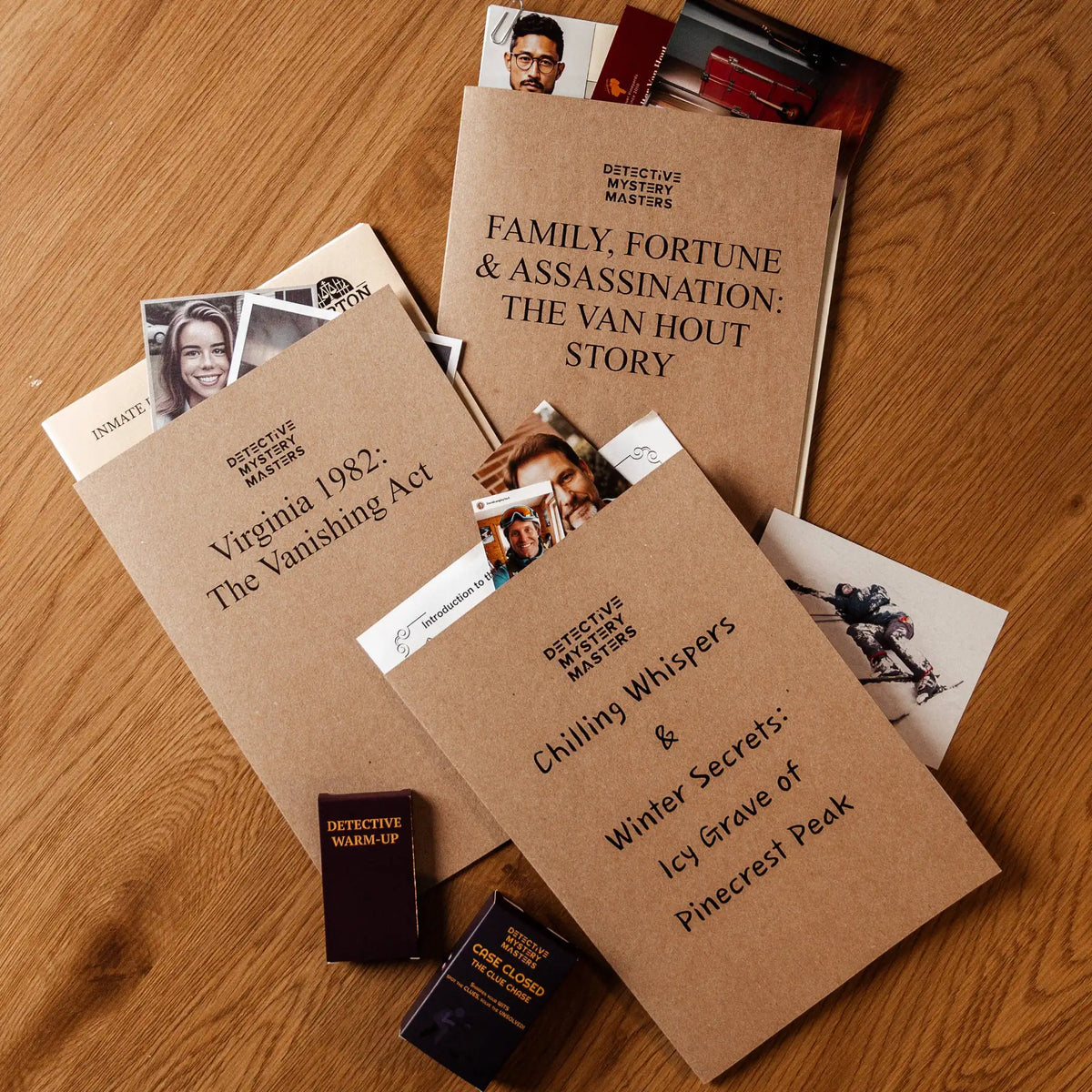 5‑Game Detective Bundle – Detective Mystery Masters